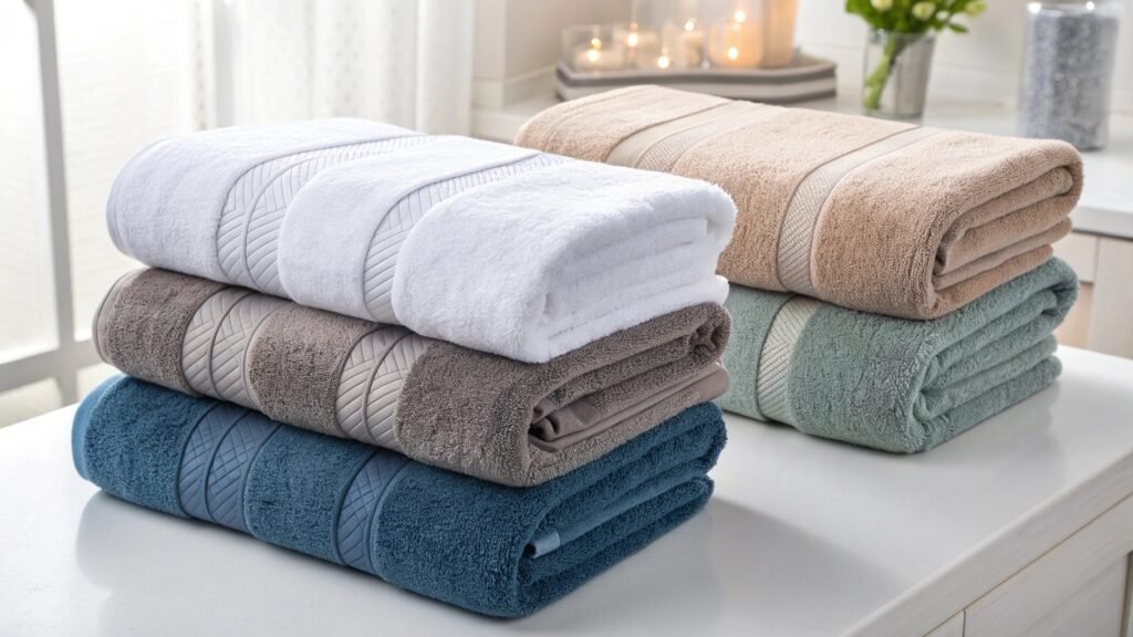 What are the standard towel sizes you should know?